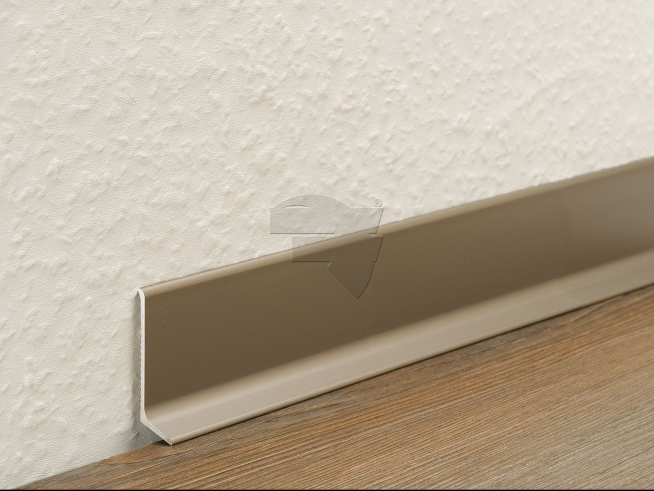 Aluminium-Sockelleiste Nr. 371, 11 x 40 mm